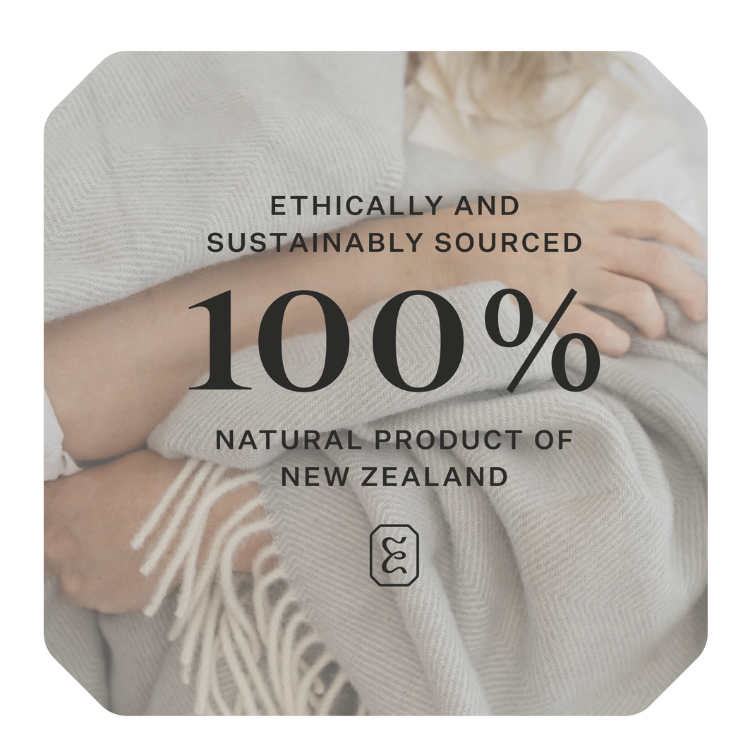 Lambs Wool Throw Blanket | Luxury, Sustainable Homewares | Eath